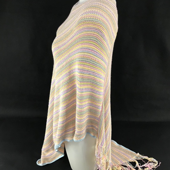 Relais Knitware | Sweaters | Relais Knitware Knit Poncho Wrap Shawl ...